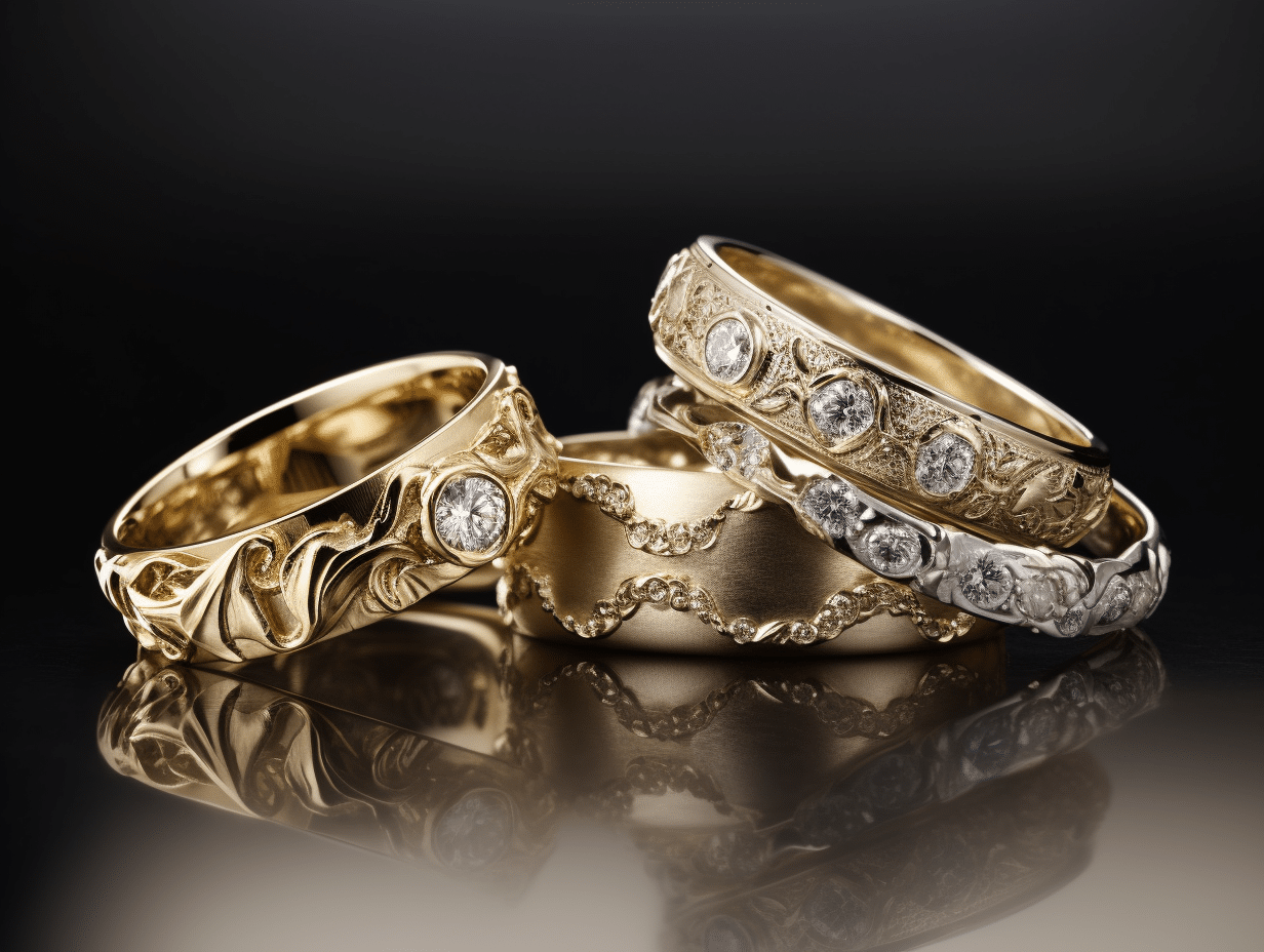 10 Innovative Ways to Pair Vintage Rings with Modern Wedding Bands ...