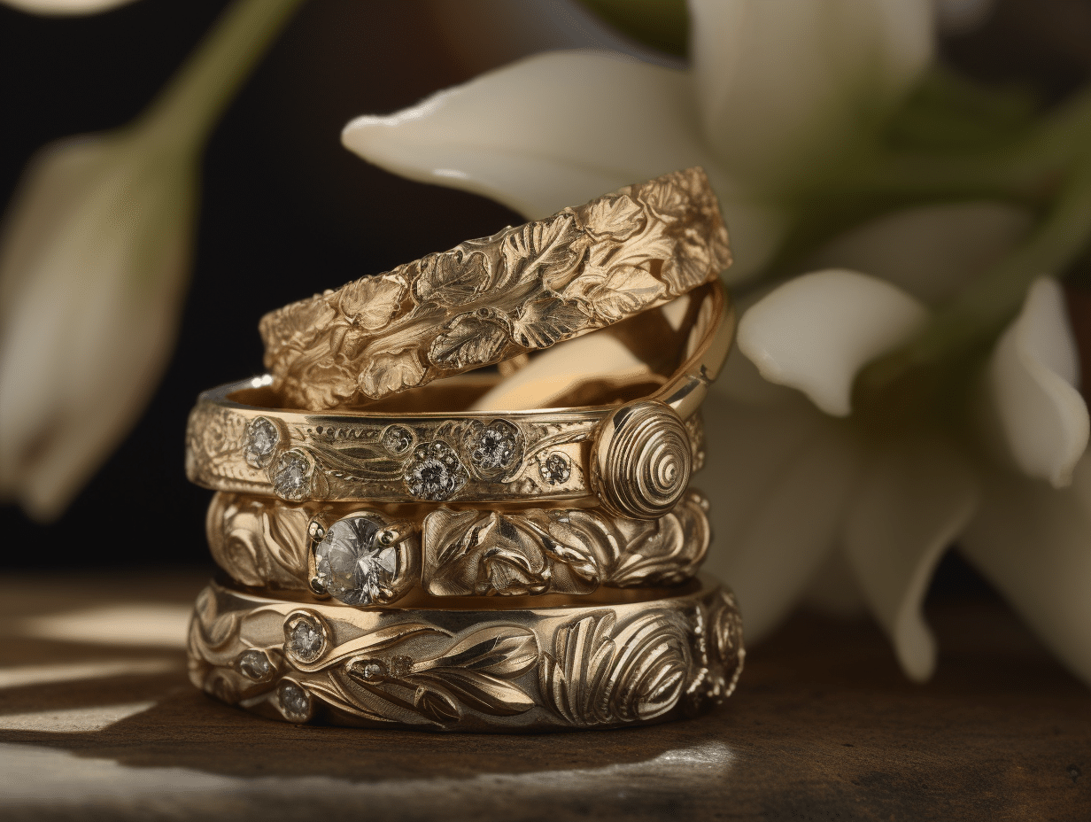 4 Amazing Vintage-Inspired Wedding Ring Styles