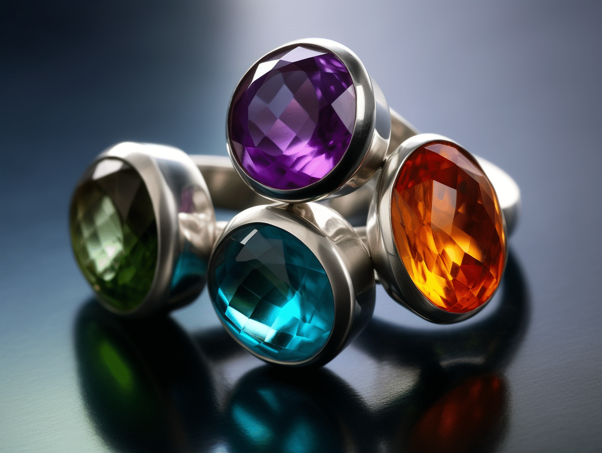 4 Powerful Ways to Mix Gemstone Colors - Rings Jewelry