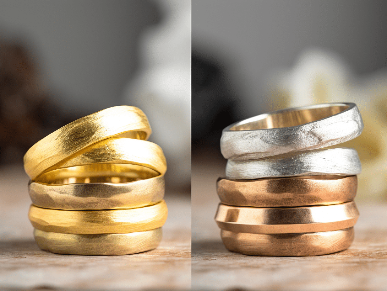 7 Key Considerations for Mixing Gold Colors in Wedding Sets