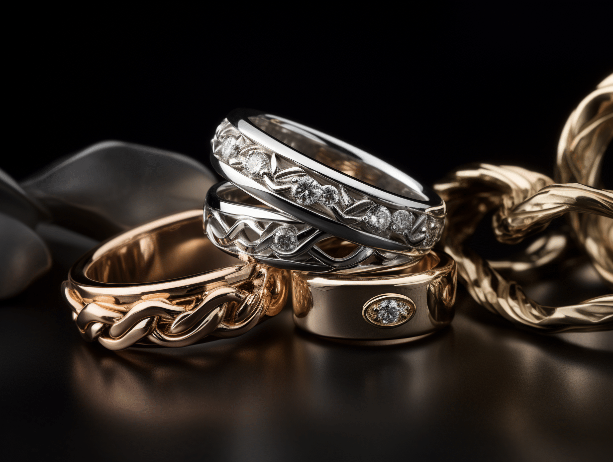 Innovative Pairings: Unexpected Ring and Band Combinations